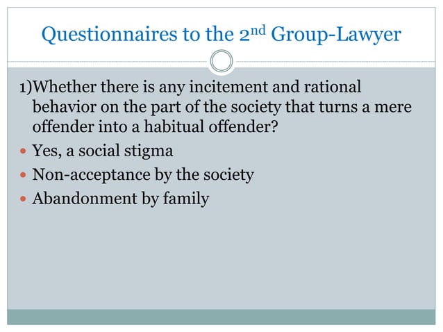 RM Presentation on three strikes law | PPT