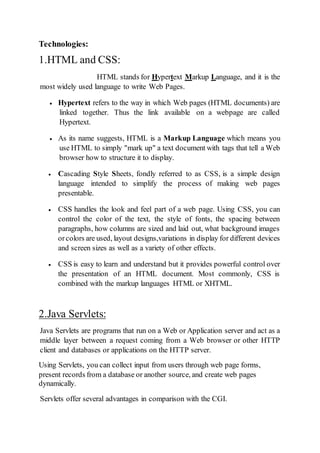 Major project report | DOCX