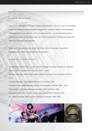 Olwen Williams 2016email | PDF