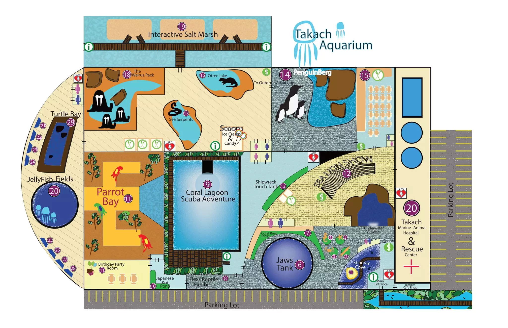 Theme Park Map Design | PDF