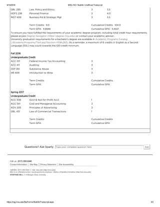 Peter W Colmery Transcript | PDF