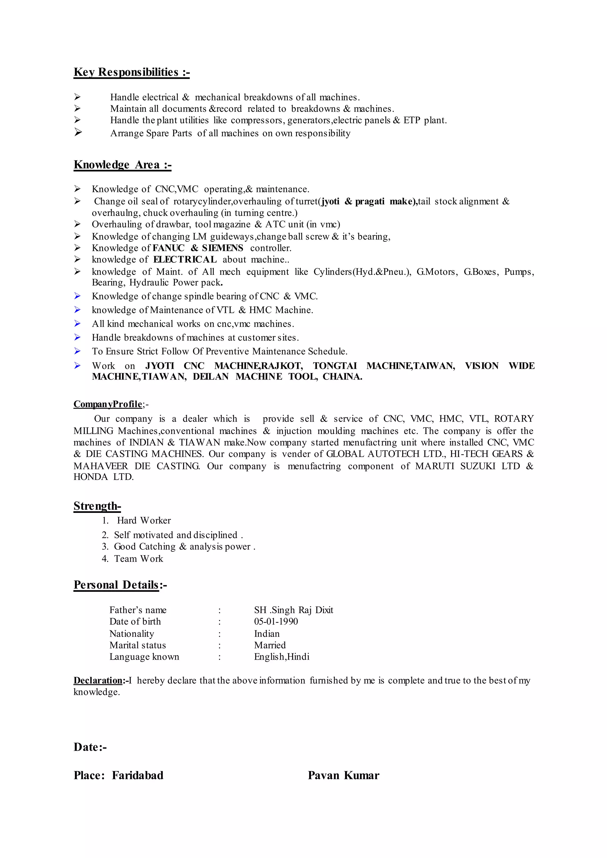 pavan resume | PDF
