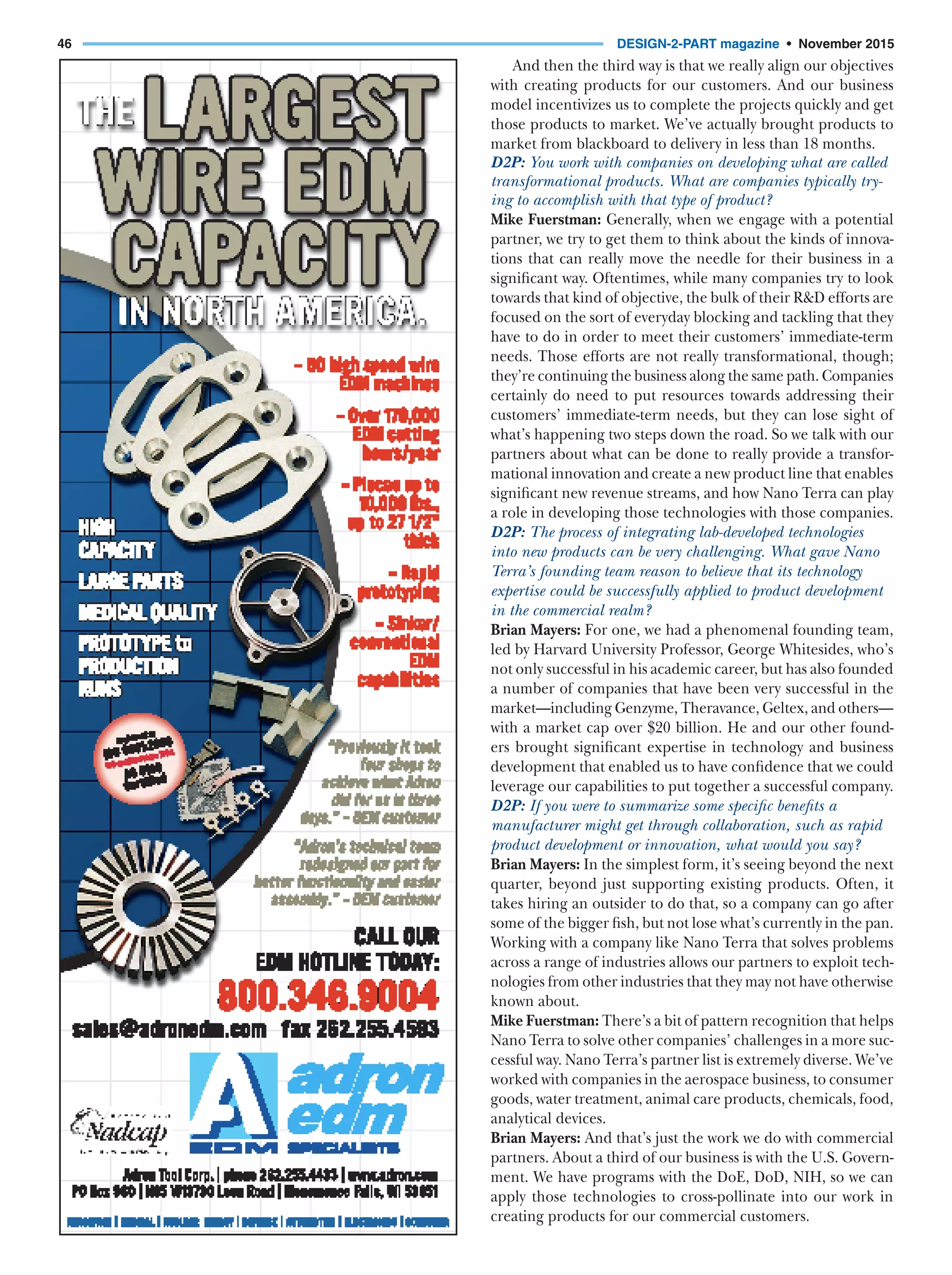 Product Development for the Big, Bold, & Ambitious (D2P Nov 2015) | PDF