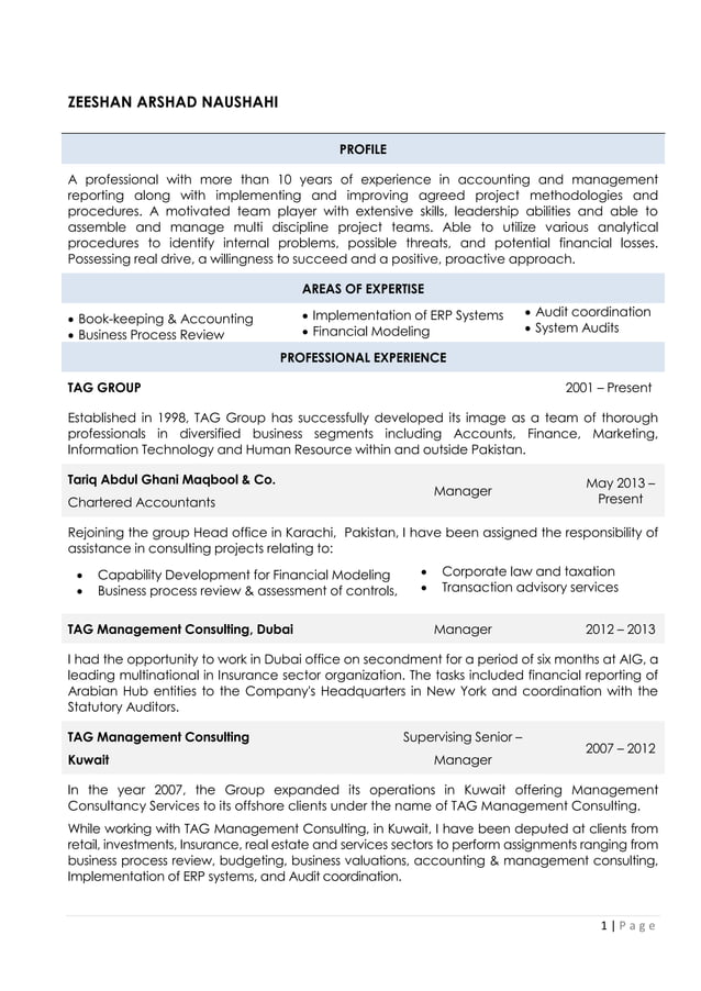 Resume-Zeeshan | PDF