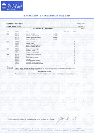 Academic Record | PDF