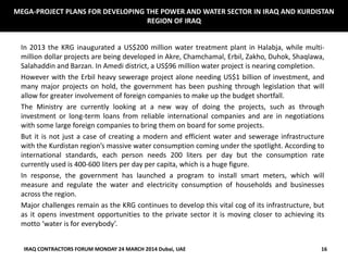 MEGA PROJECT PLANS FOR DEVELOPING THE POWER AND | PPTX