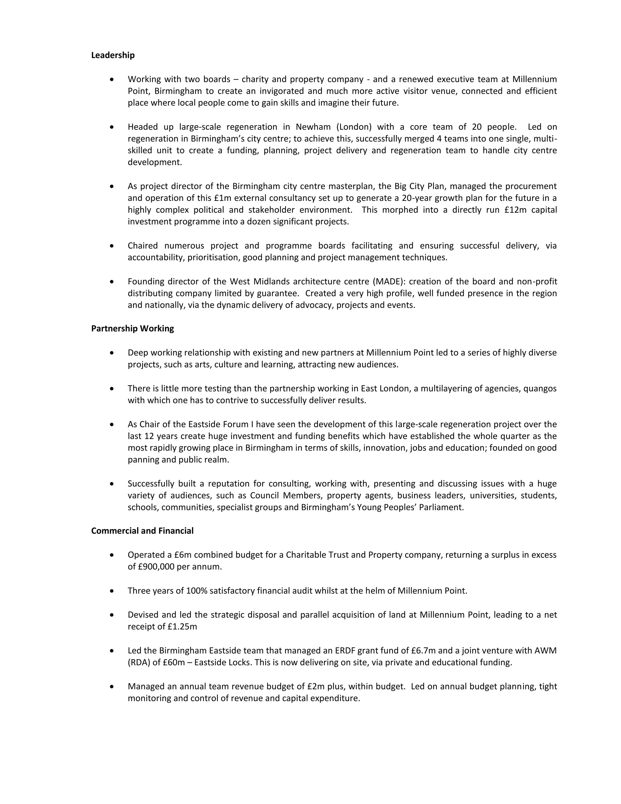 Philip Singleton CV September 2015 LinkedIn | PDF