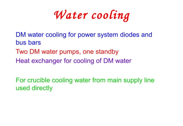 Vacuum Arc Remelting Furnaces In Midhani Ppt