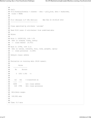 Machine Learning, Key to Your Classification Challenges | PDF