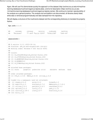 Machine Learning, Key to Your Classification Challenges | PDF