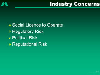 CDA 2012 - Tailings Dams | PPT