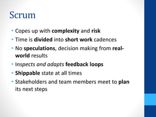 Agile Project Development | PPTX