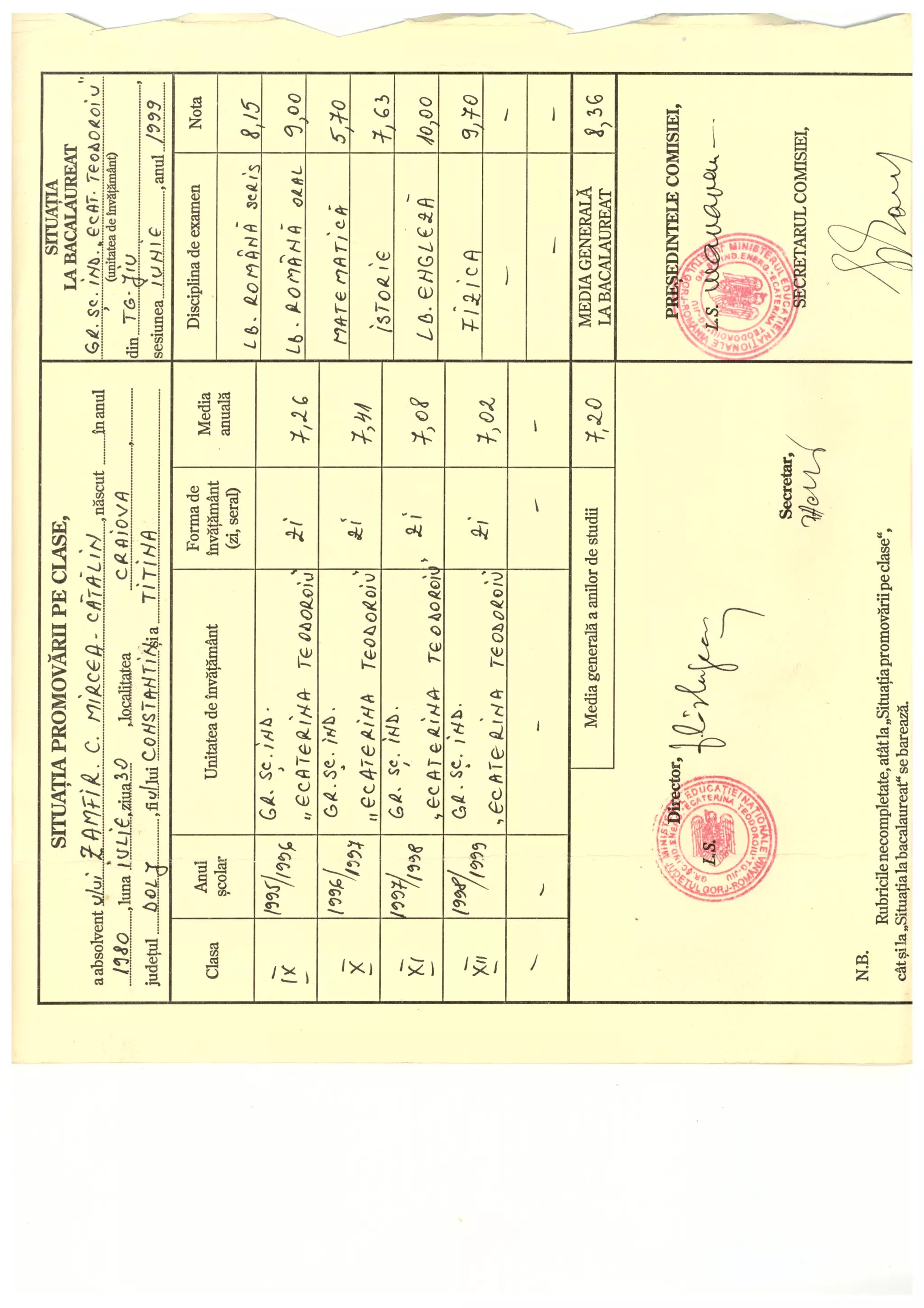 diploma bacalaureat | PDF