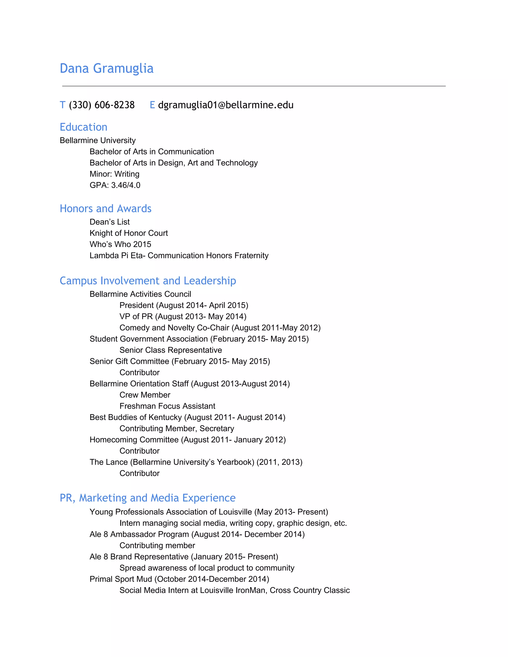 Gramuglia_Resume-3 | PDF
