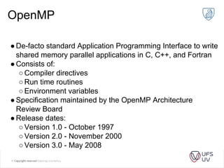 Multi-Processor computing with OpenMP | PDF | Operating Systems | Computer Software and Applications