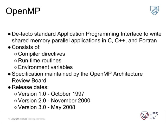 Multi Processor Computing With Openmp Pdf Operating Systems Computer Software And Applications