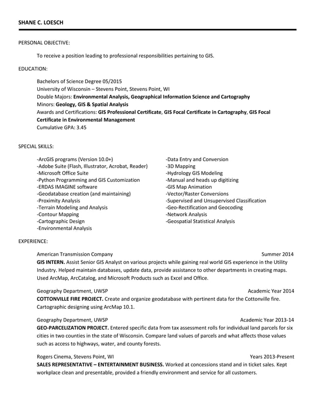 RESUME | PDF | Geography | Science