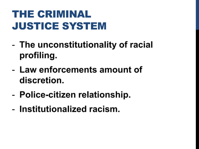 Racial profiling | PPTX