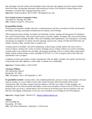 Oil Field Resume | DOCX