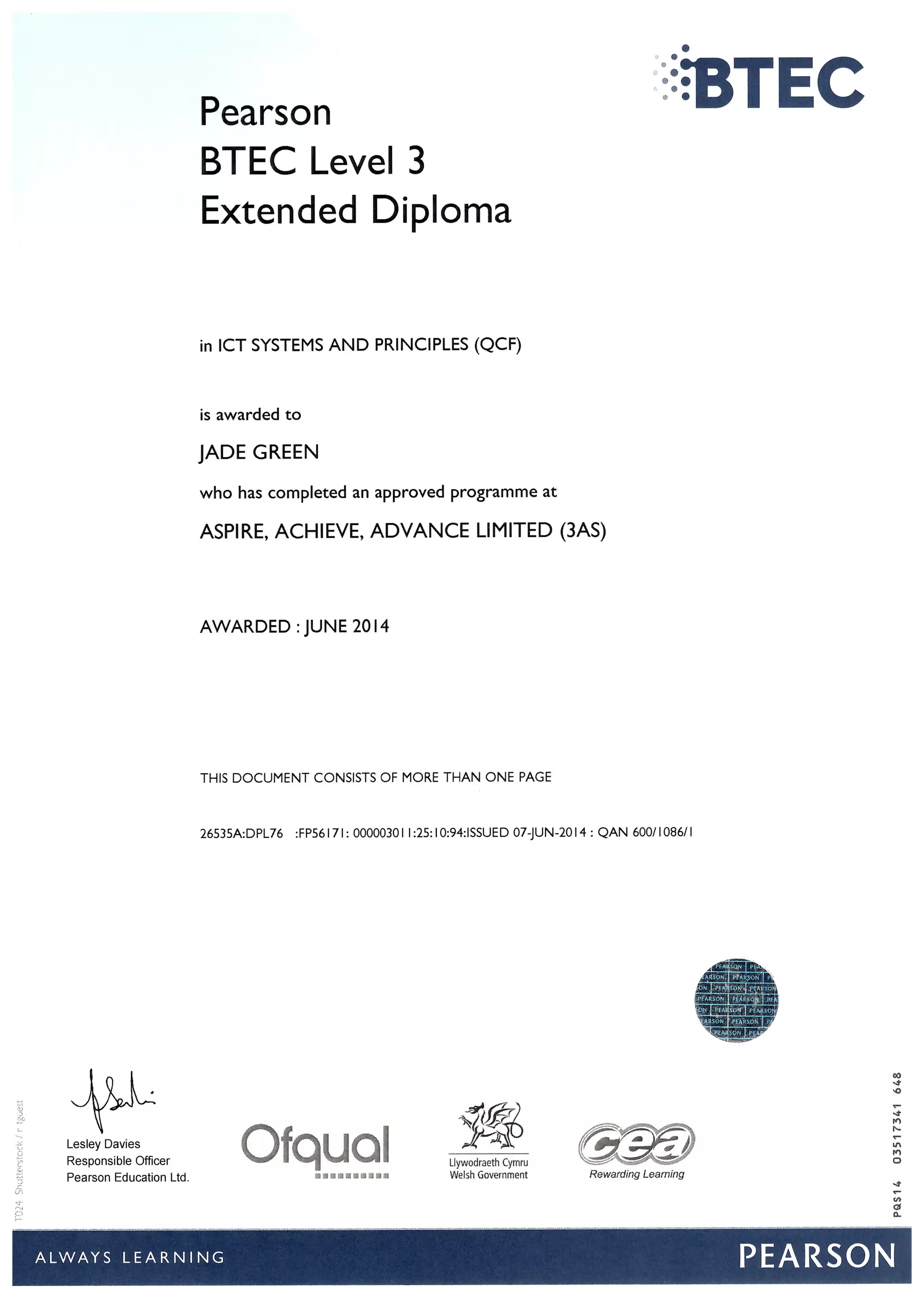 BTEC Level 3 Extented Diploma in ICT Systems and Principles.PDF