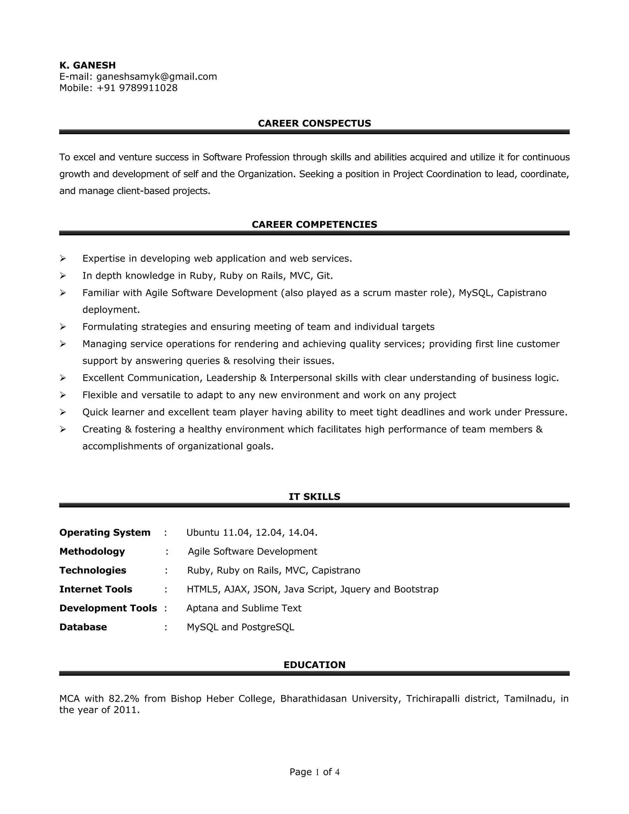 Resume | DOC