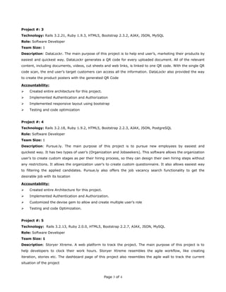Resume | PDF