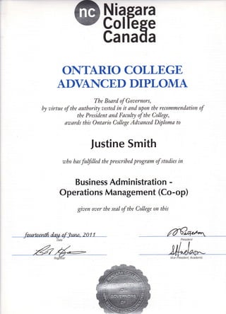 Justine Diploma | PDF