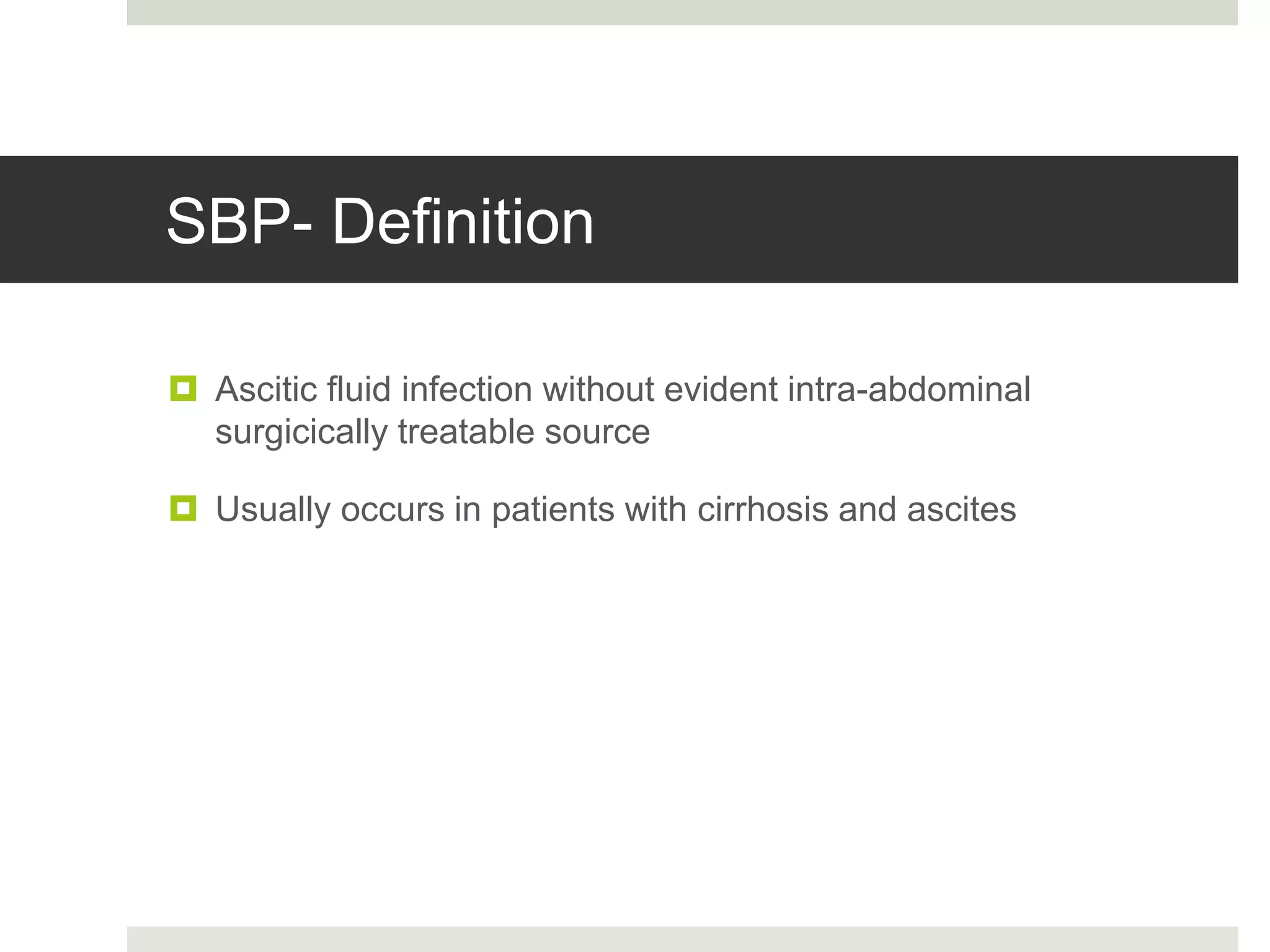 SBP and hepatic encephalopathy | PPTX