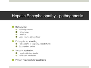 SBP and hepatic encephalopathy | PPTX