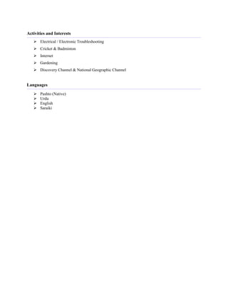 Muhammad Farhan Shakeel | PDF