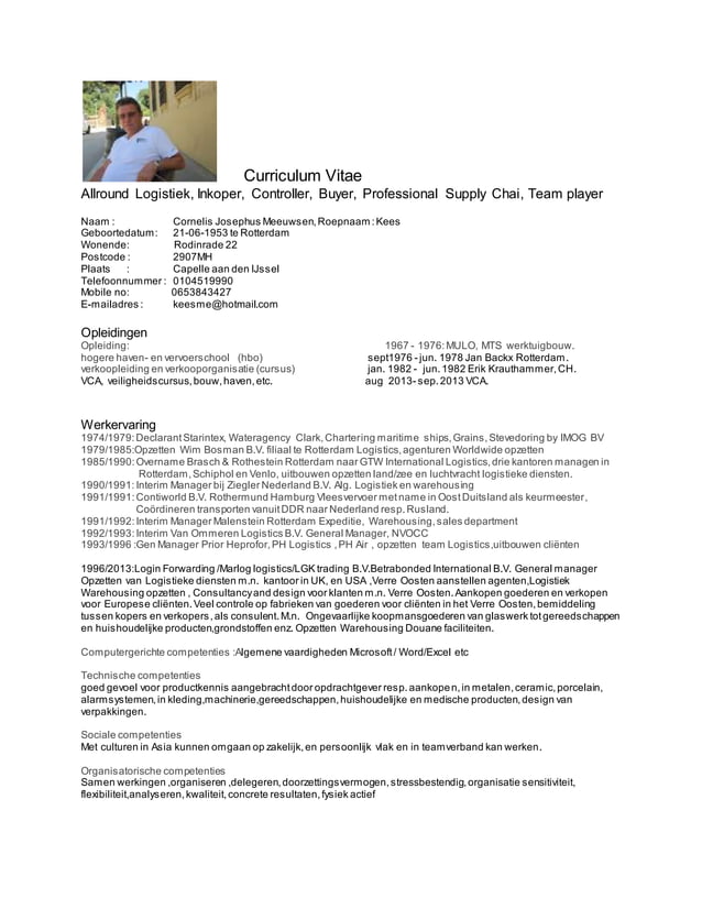 Curriculum Vitae nl.5.2.2015docx | PDF