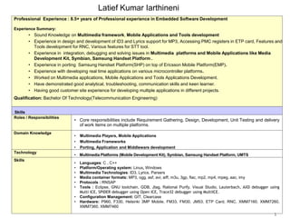 Latief Kumar I Profile | PPTX | Computer Software and Applications | Computing