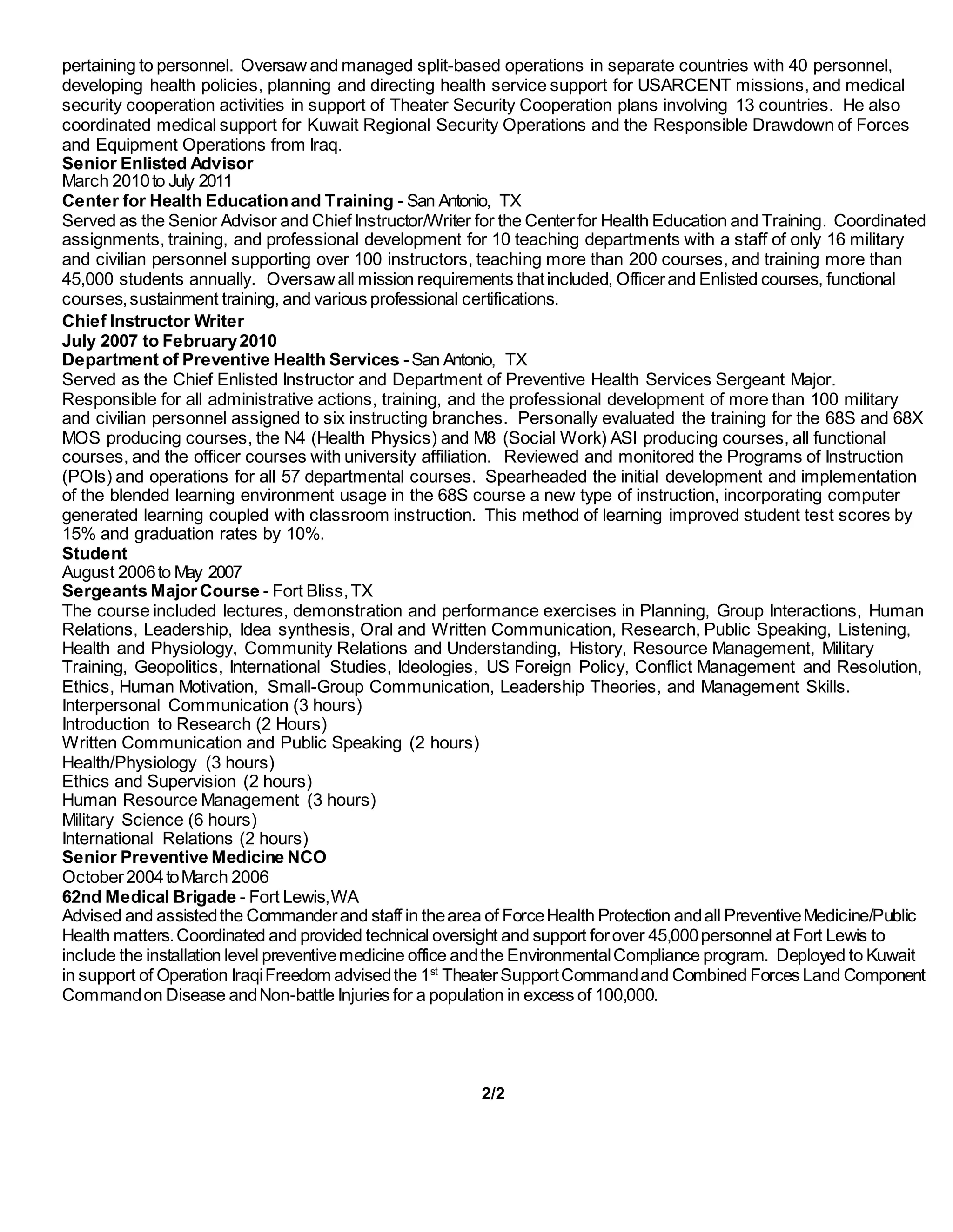 Lance Tomiczek Resume | DOCX