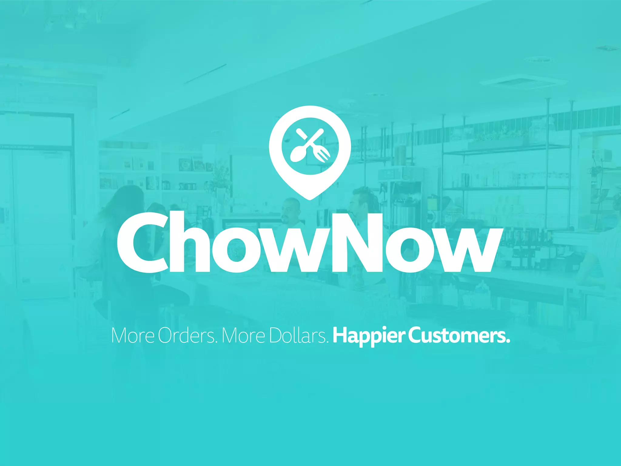 ChowNow Sales Demo Presentation | PPT