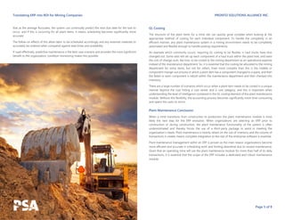 PSA WP - ERP Mining Essentials | PDF | Developmental Sites | Real Estate