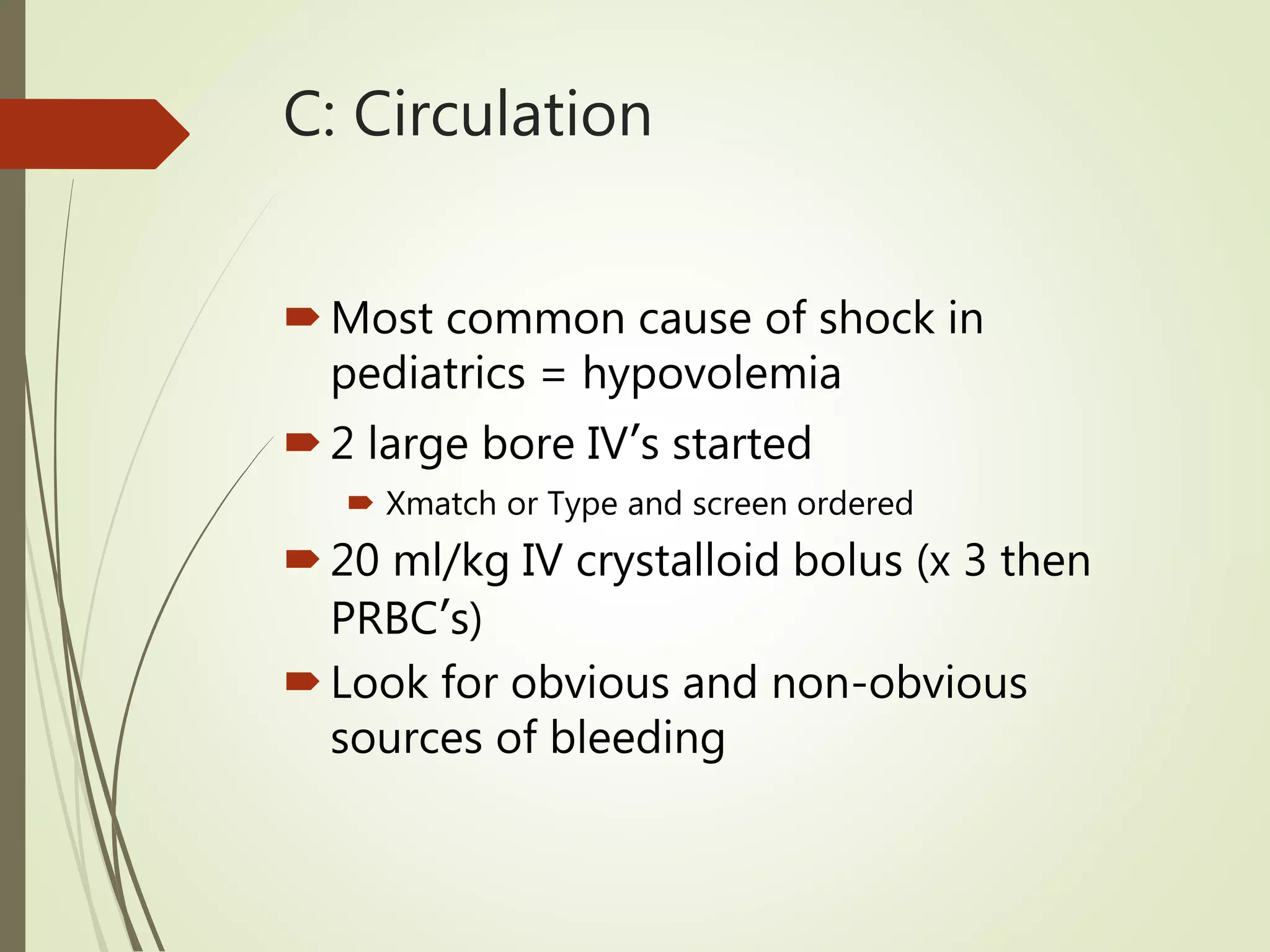 Pediatric Trauma | PPTX