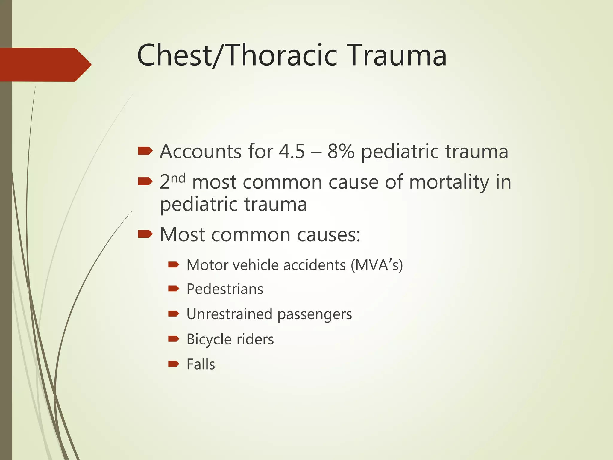 Pediatric Trauma | PPTX