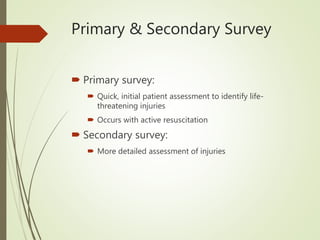 Pediatric Trauma | PPT