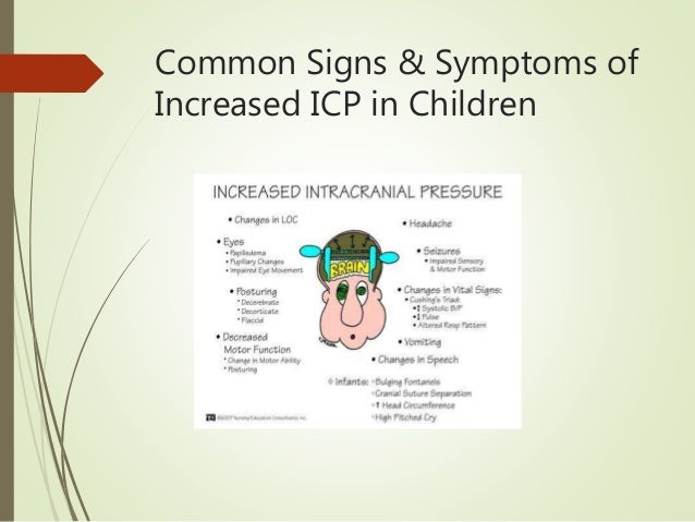 ️ Symptoms of increased icp in infants. Increased Intracranial Pressure ...