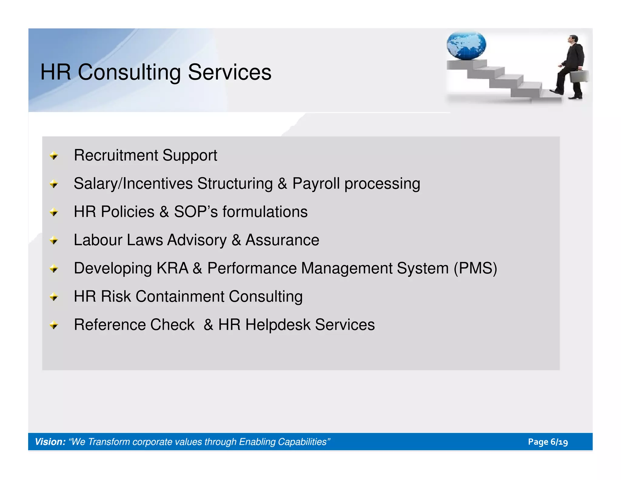 HR Consultancy Services | PDF