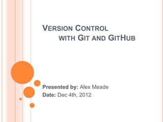 VersionControl_ACM | PPTX