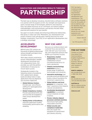 CSC ADS Brochure | PDF