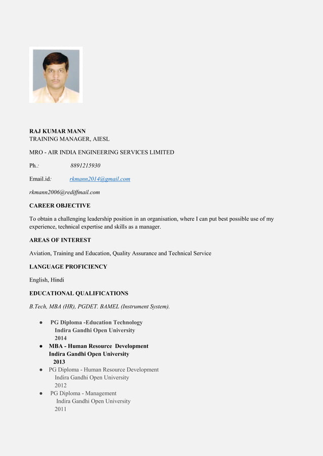 Resume -RK | PDF | Air Travel | Travel Type