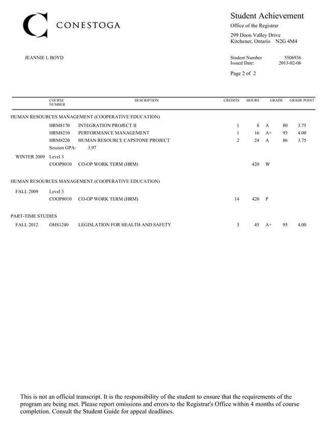 Student Achievement[1] | PDF | Human Resources | Business