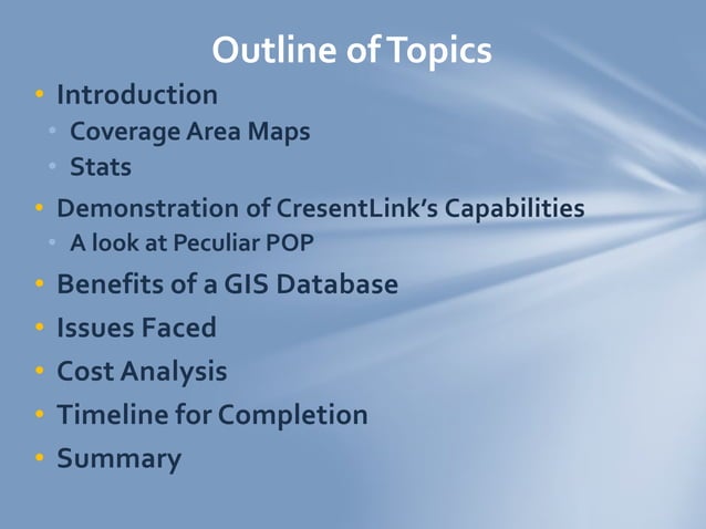 Mapping K-PowerNet’s Fiber Optic Network | PPT
