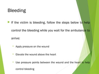 First Aid_New | PPT | First Aid | Injuries