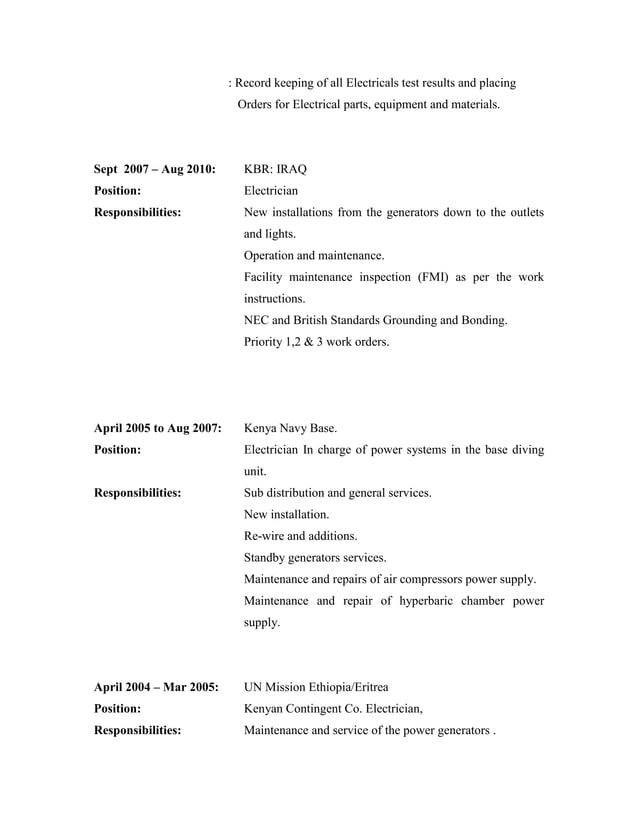 Elvis Resume 1 | DOCX | Radio Control | Hobbies & Interests