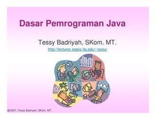 4 dasar%20pemrograman%20java | PPT