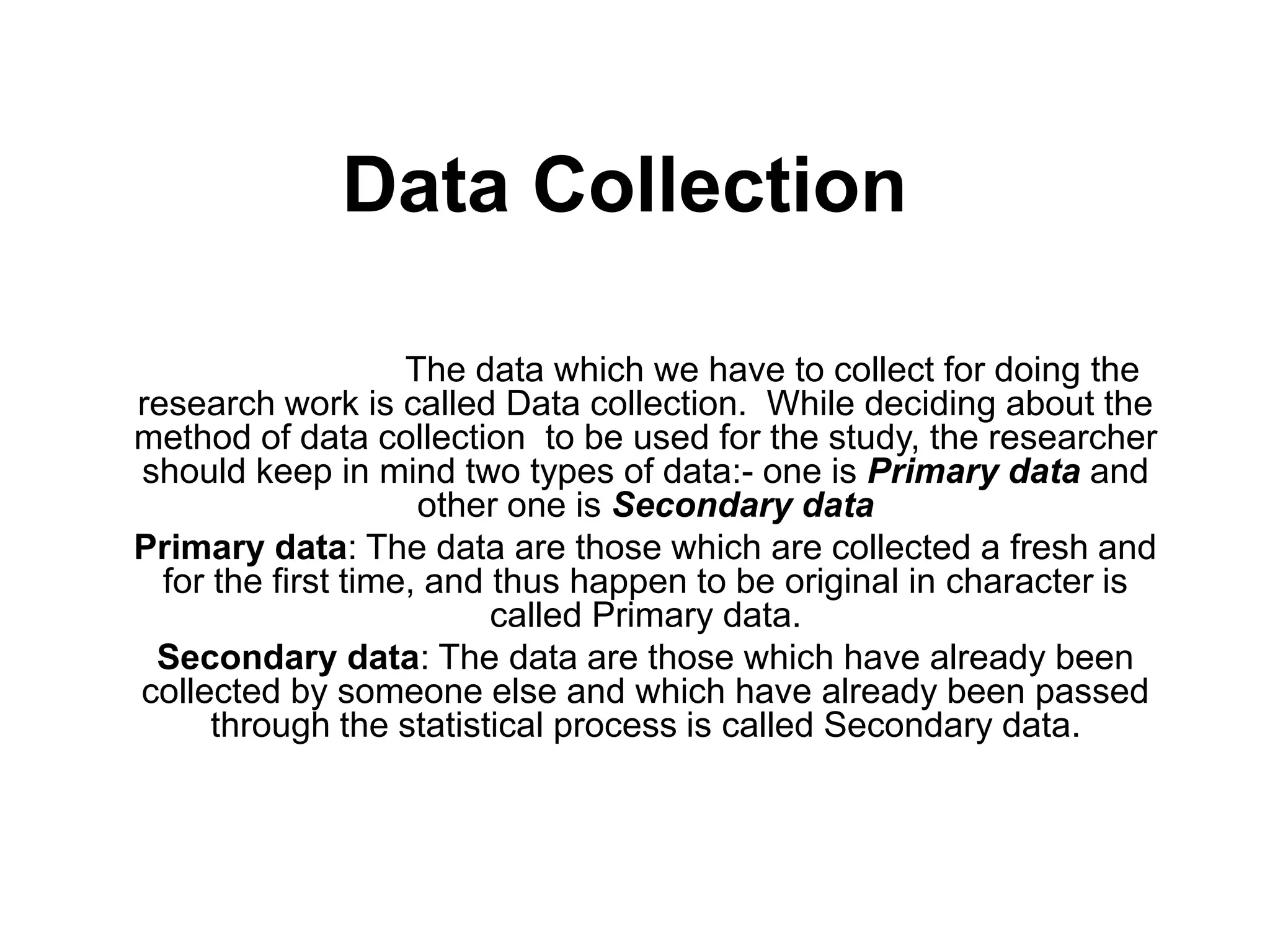4 Data Collectionppt Data Collection Data Collection Data Collection Data Collection Ppt