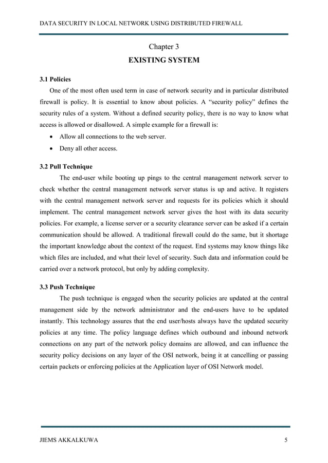 4 Data Security In Local Network Using Pdf